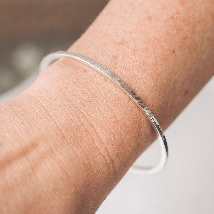 Silver Bangles | Handmade Sterling Silver Bangles For Women