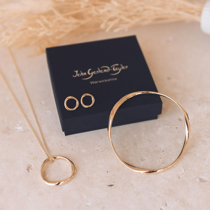 Gold Bangles | 9ct Gold Bangles For Women | Handmade in UK