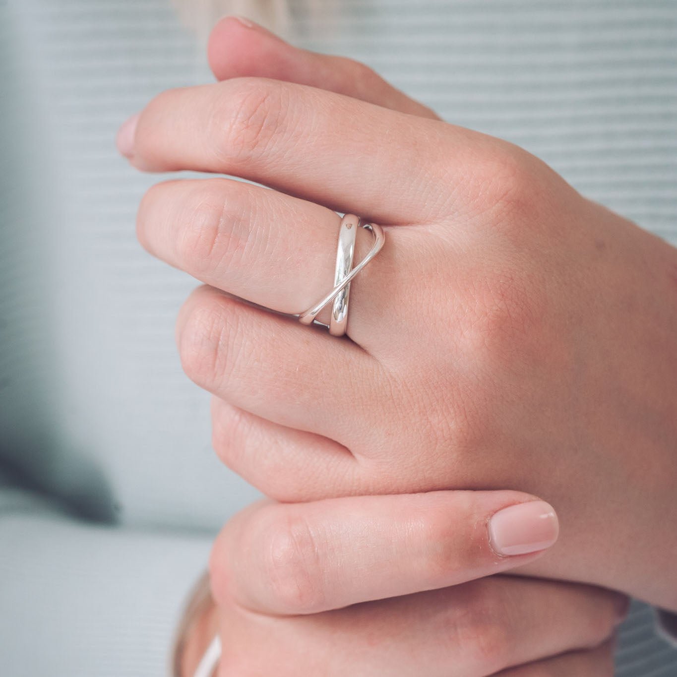 Isla Silver Wrap Ring